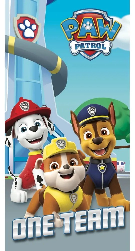 Bavlněná dětská osuška 70x140 cm Paw Patrol – Jerry Fabrics