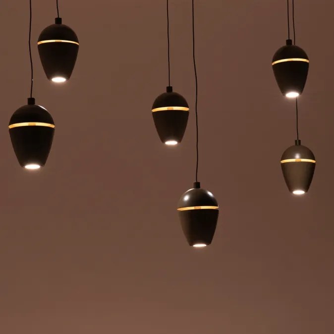 Závěsné stmívatelné LED svítidlo Cosmo Brown 6