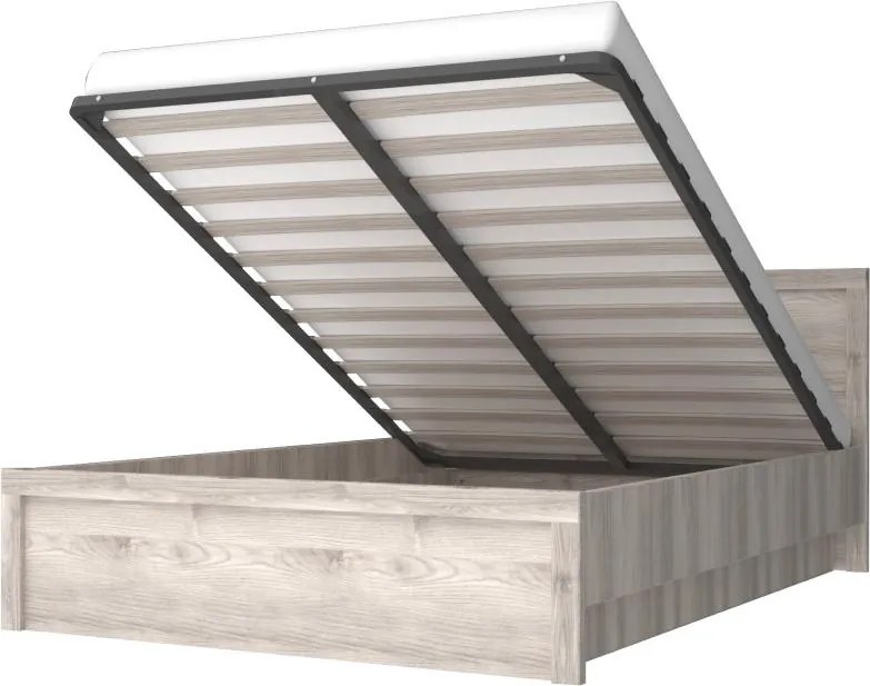 Postel s úložným prostorem JESI NEW, 160x200, kaštan nairobi Kondela 0000408050