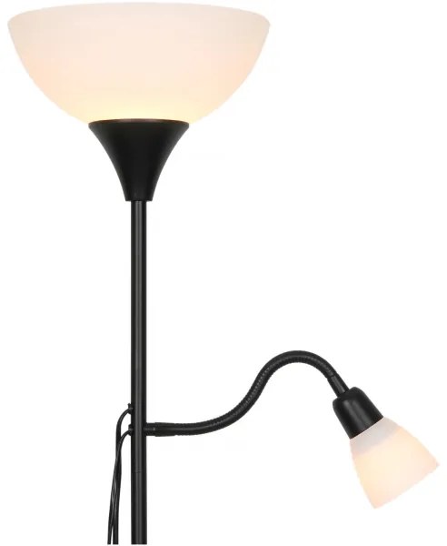 Nordlux - Stojací lampa LAURIA 1xE27/40W/230V + 1xE14/15W