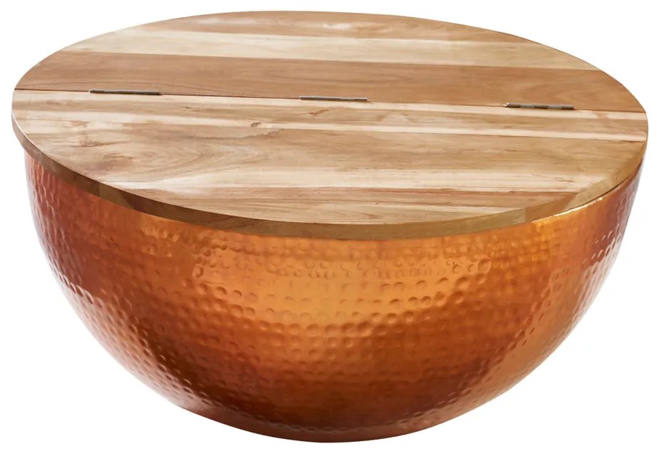 Invicta Konferenční stolek ORIENT 60cm s úložným prostorem 39253