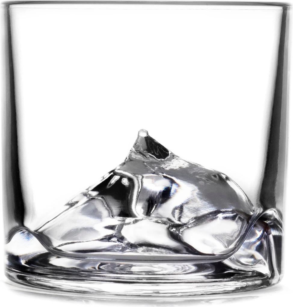Karafa na whisky Everest Luxury se sklenicemi, podtácky a podnosem 14 dílů