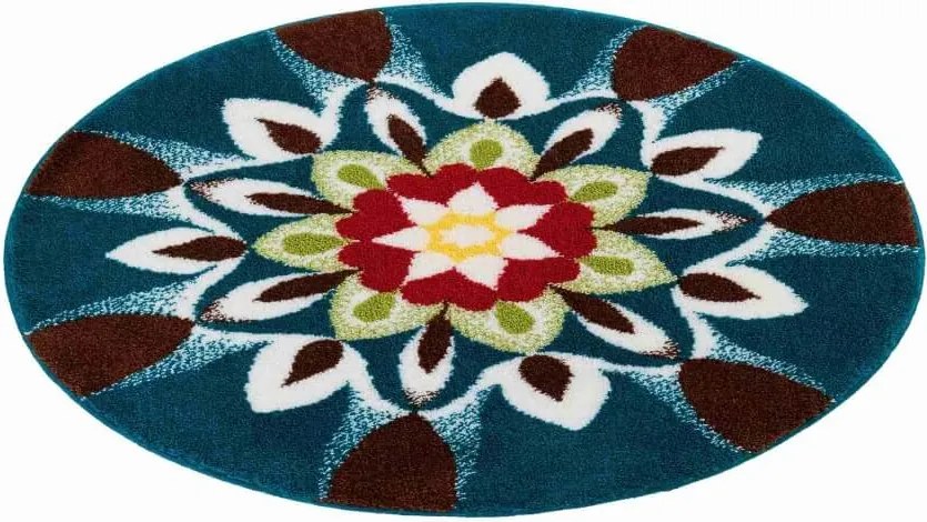 GRUND Mandala předložka HARMONIE zelená Rozměr: ø 100 cm