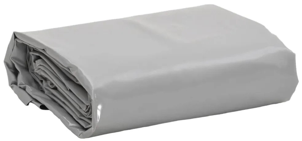 Plachta šedá 1,5 x 10 m 650 g/m² 156118