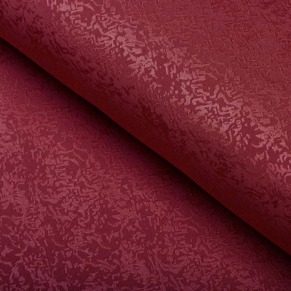 Biante Dekorační závěs TF-036 Venezia vínově červený - š. 150 cm 150x140 cm