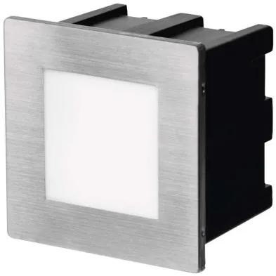 LED orientační vestavné svítidlo 80×80 1,5W neutr. bílá,IP65
