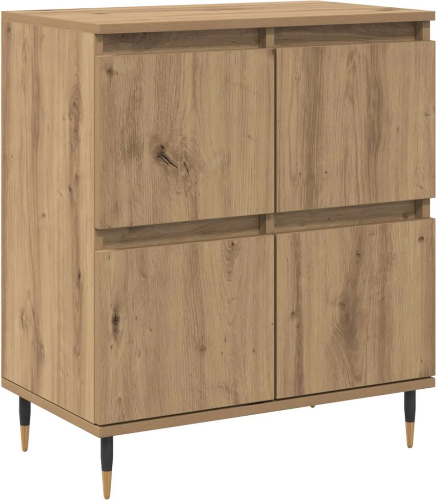 Úložná skříňka 2 ks Artisanový dub 60 x 35 x 70 cm 3394528