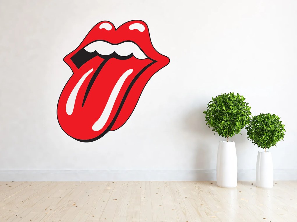 Nalepte.cz Logo Rolling Stones 20 x 22 cm