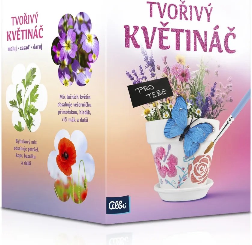 ALBI Tvořivý květináč