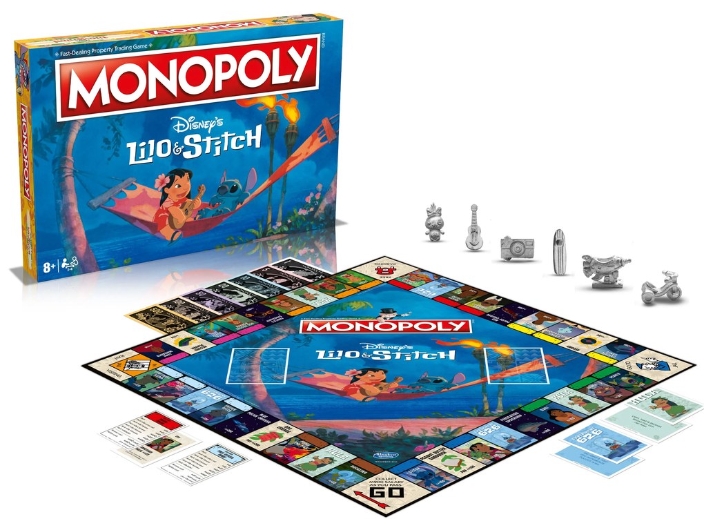 Winning Moves Monopoly verze Lilo a Stitch CZ