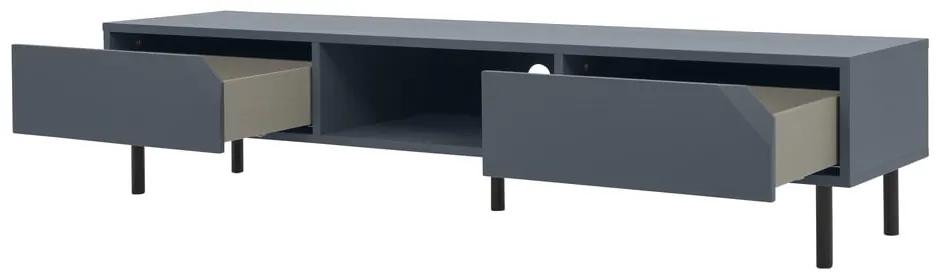 Tmavě modrý TV stolek 177x39 cm Corner - Tenzo
