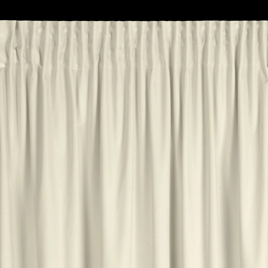 ZATEMŇOVACÍ ZÁVĚS NA PÁSCE ANTARA 140X300 CM KRÉMOVÁ