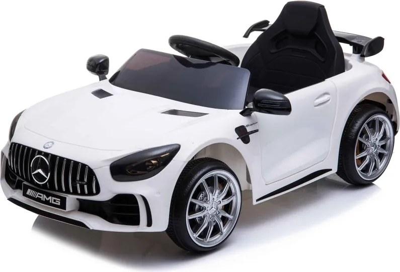 Elektrické autíčko Mercedes-Benz GTR bílé