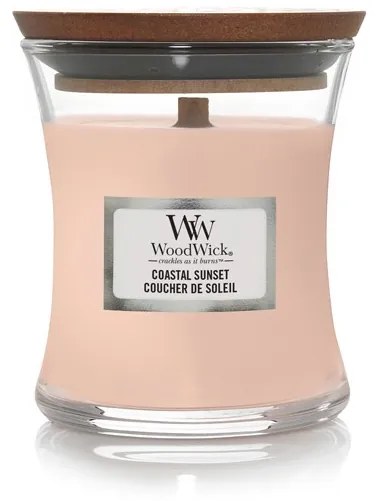 Woodwick svíčka malá Coastal Sunset, 85 g