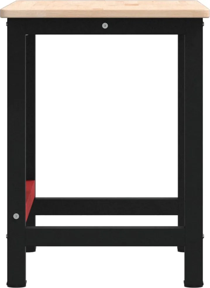 Pracovní stůl 100x60x81,5 cm masivní dubové dřevo obdélníkový 3309656