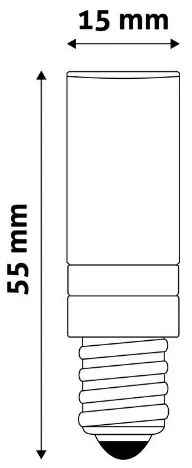 Prémiová LED žárovka E14 4,5W 420lm, studená, ekv. 41W, 3 roky