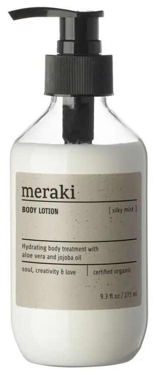 Tělové mléko Silky Mist 275 ml Meraki
