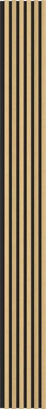 Mexen Lam-B, akustické stěnové lamely 275 × 30 cm, HDF deska 4 mm, technická dýha, bambus přírodní, S100-275307-3015-011