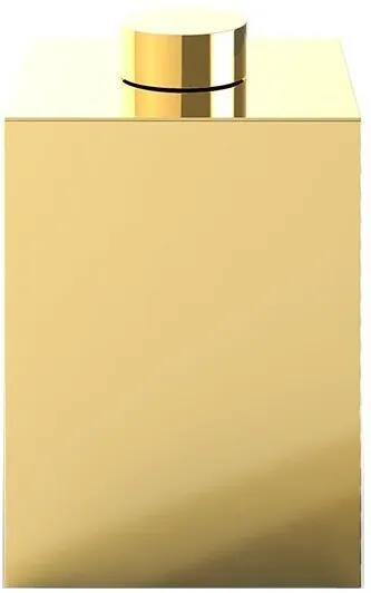 Koupelnová dóza Century s poklicí 27,5 cm zlatá