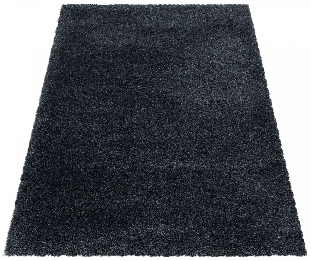 Ayyildiz koberce Kusový koberec Fluffy Shaggy 3500 anthrazit - 120x170 cm