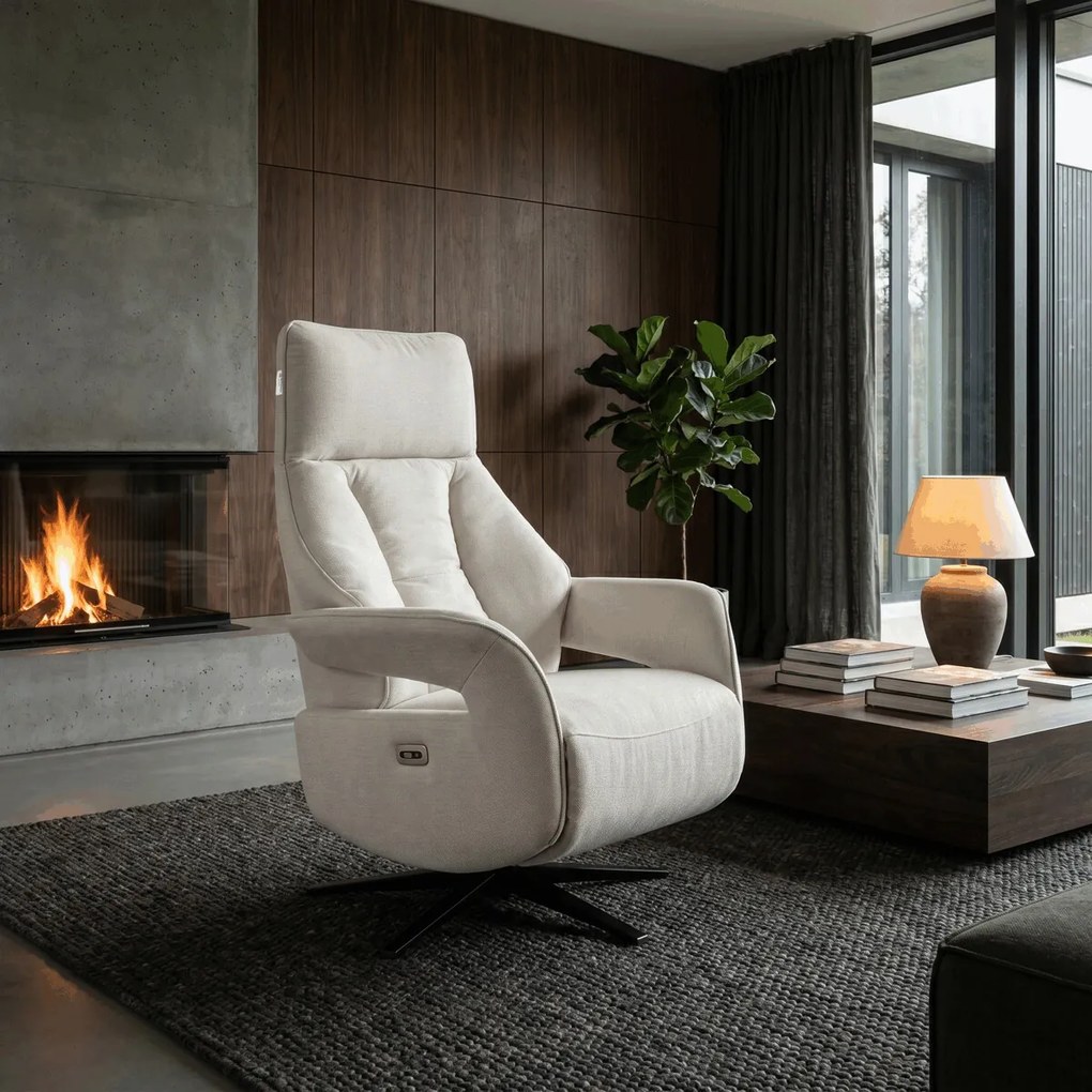 Autronic Relaxační křeslo s elektrickým ovládáním TV-B3973 Barva potahu: Hnědá