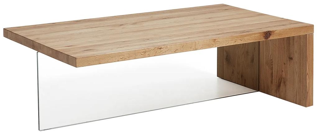 Masivní dubový konferenční stolek Kave Home Tulsi 120 x 70 cm