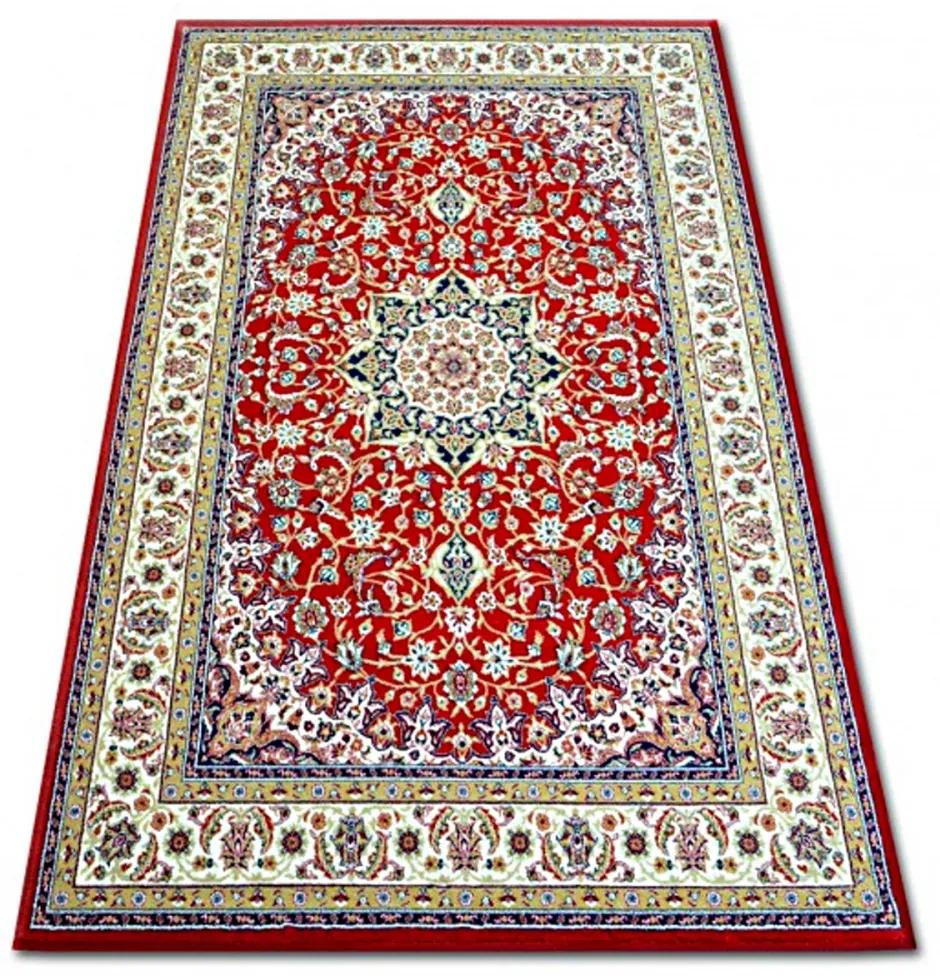 Luxusní kusový koberec akryl Fabian červený, Velikosti 100x200cm