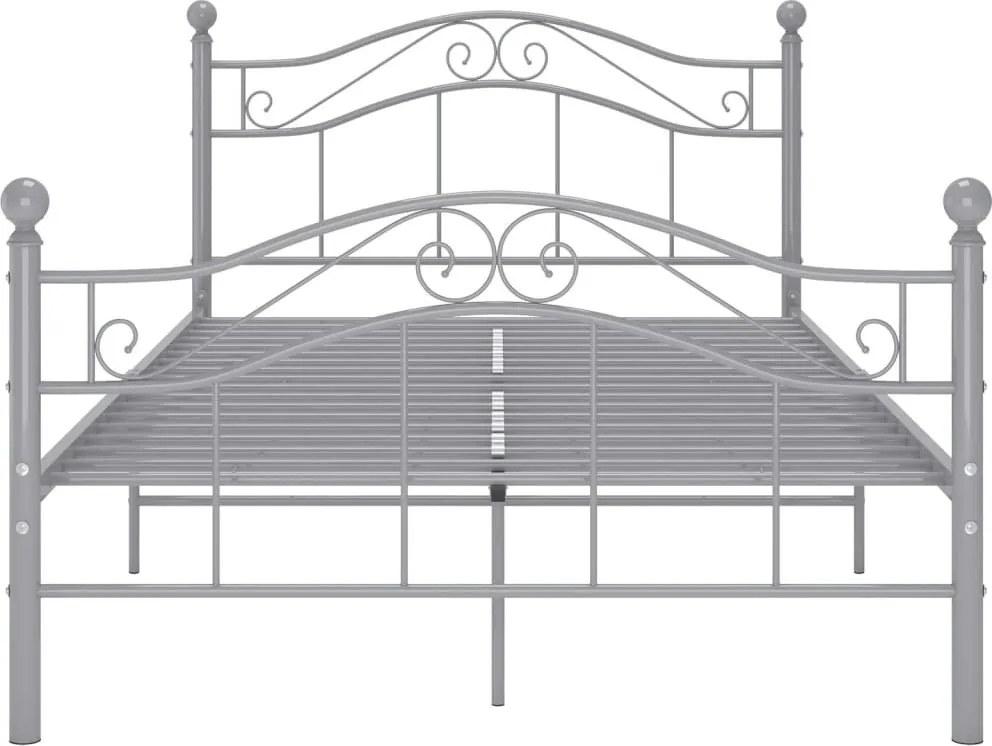 vidaXL Rám postele kov 120 x 200 cm [324994] Barva: Bílá