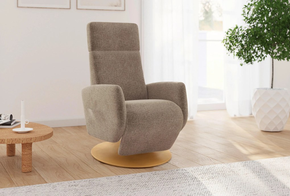 XXXLutz RELAXAČNÍ KŘESLO, textil, světle hnědá Sit & More - Online Only křesla & taburety - 0001440161G9