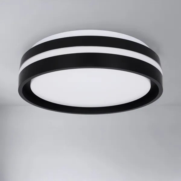 Brilagi - LED Stropní svítidlo NAOMI LED/24W/230V pr. 28,5 cm černá