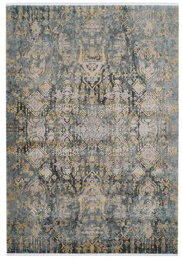 Lalee Kusový koberec Orsay 700 Grey Yellow Rozměr koberce: 160 x 230 cm