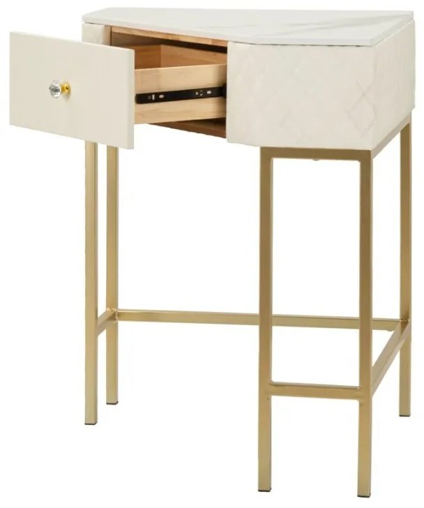 Designová konzole Pembroke 84,5 cm bílá