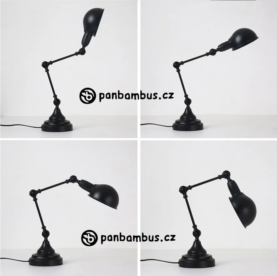 THORNBURY Retro industriální stolní lampa