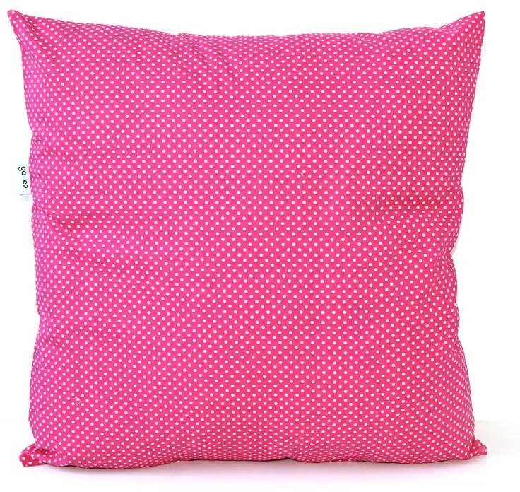 GADEO dekorační povlak na polštář LITTLE DOTS FUCHSIA Velikost: 30x30 cm