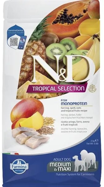 N&D TROPICAL SELECTION Dog LG Herring Adult Medium & Maxi 2 kg