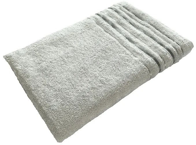 Praktik Osuška Zara 450 g/m2  Osuška Zara 70x140 cm světle šedá