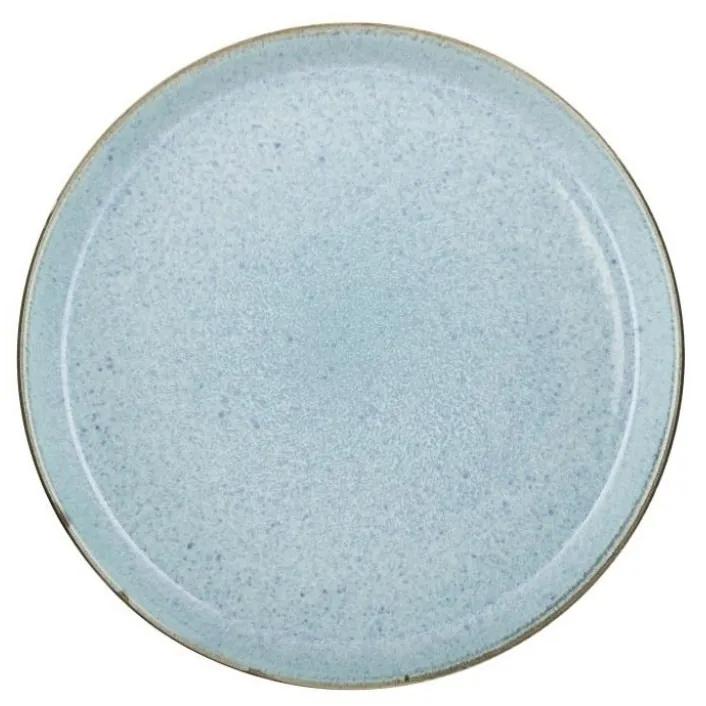 Bitz, Mělký talíř  27 cm Grey/Light Blue | černá