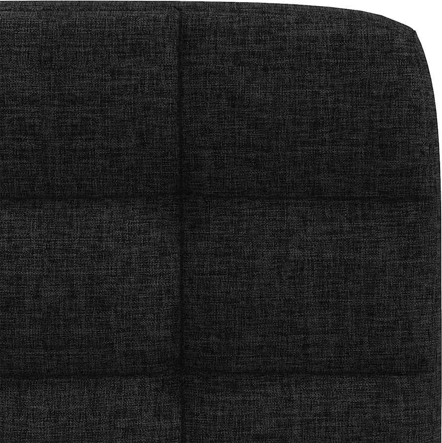 Jídelní židle 6 ks černé textil 3315463