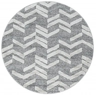 Hans Home | Kusový koberec Pisa 4705 Grey kruh