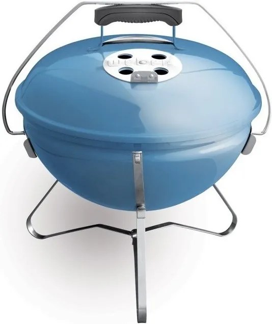 Zahradní gril - Gril Weber Smokey Joe Premium 37 cm, modrý