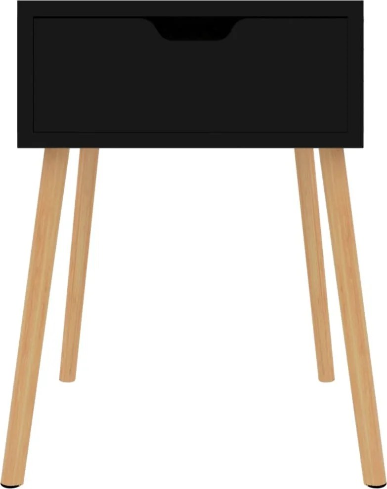 vidaXL Noční stolek 40 x 40 x 56 cm dřevotříska [326797] Barva: bílá s vysokým leskem