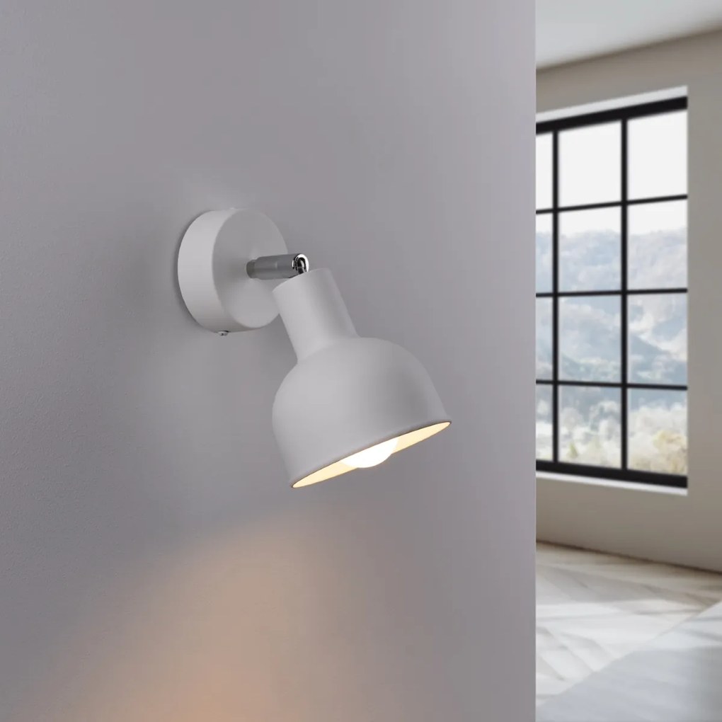 Sollux Lighting Nástěnné svítidlo ELBA bílé