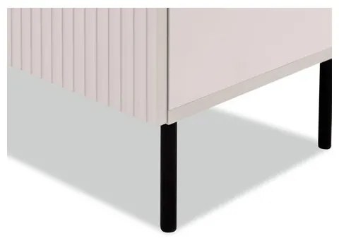 TV stolek/skříňka s krbem Lasiewa 181 2D, Barva: kašmír
