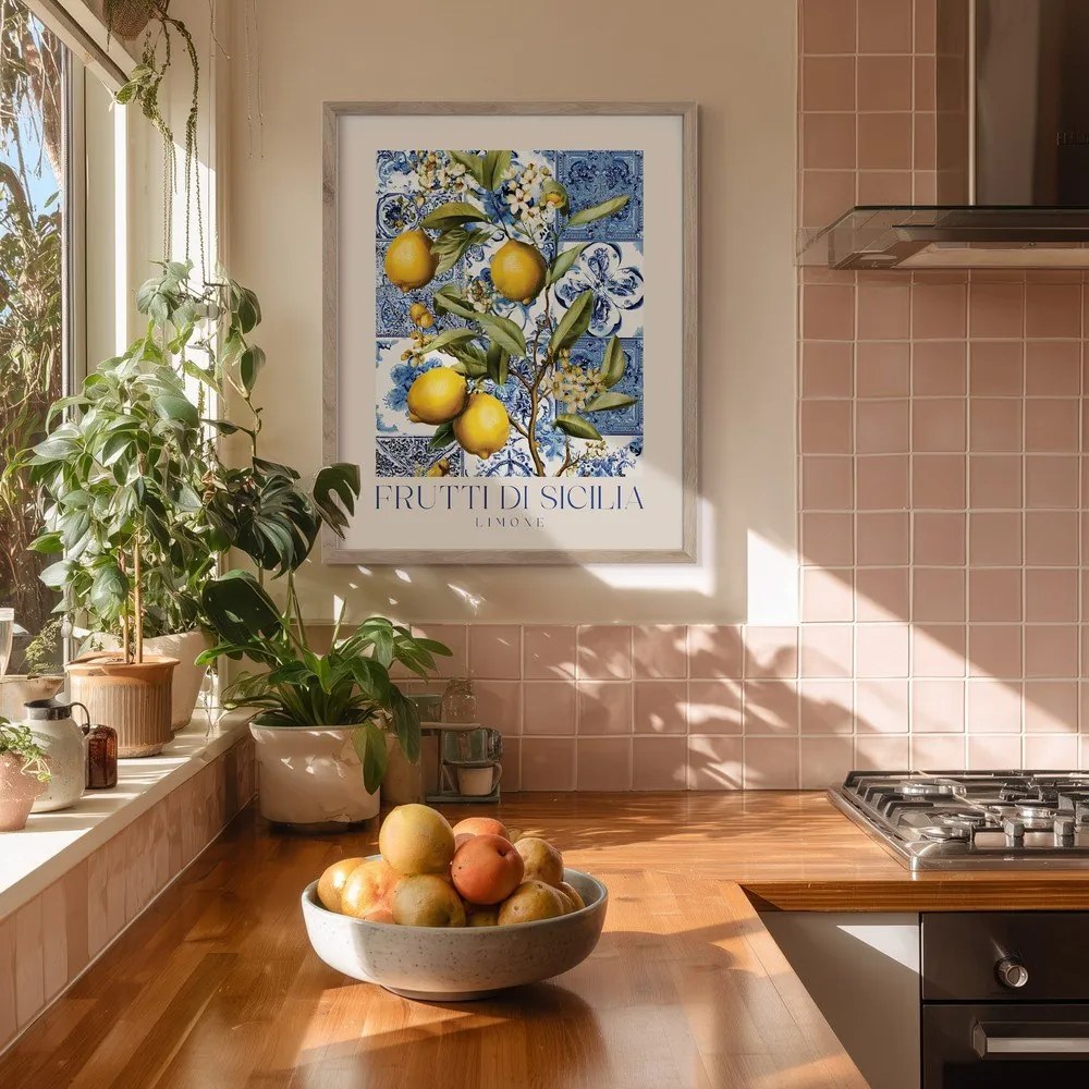 Tištěný obraz s rámem 40x50 cm Sicilia – Styler