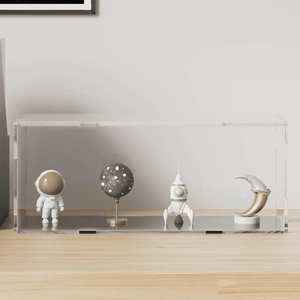 Průhledná reklamní krabice 34 x 16 x 14 cm akrylová 154912