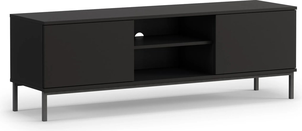 GAB TV stolek QUER RTV 2D, Černá 150 cm