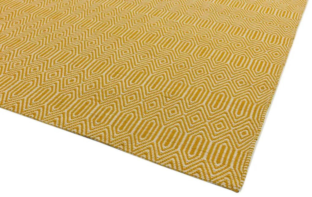 Žlutý  koberec Darisi Mustard Rozměry: 120x170 cm