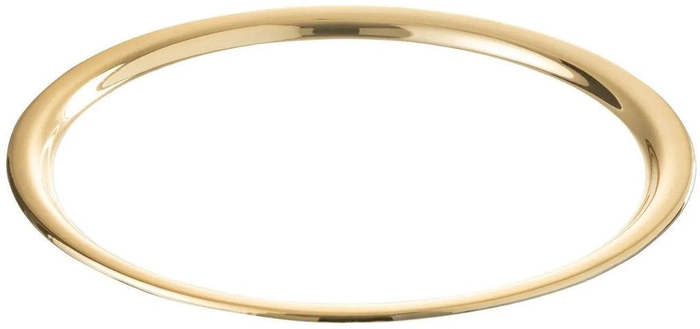 OnaDnes -20% Zlatý skleněný podnos J-Line Orbis 32 cm