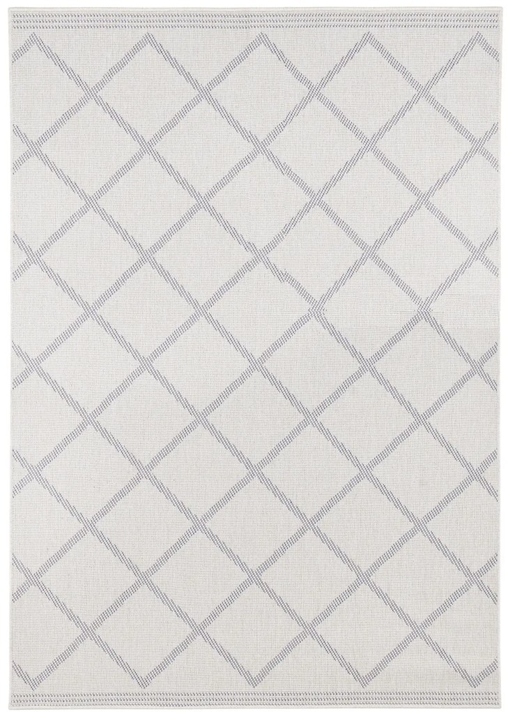 NORTHRUGS - Hanse Home koberce Kusový koberec Twin Supreme 103759 Corsica Blue/Cream – na ven i na doma - 240x340 cm