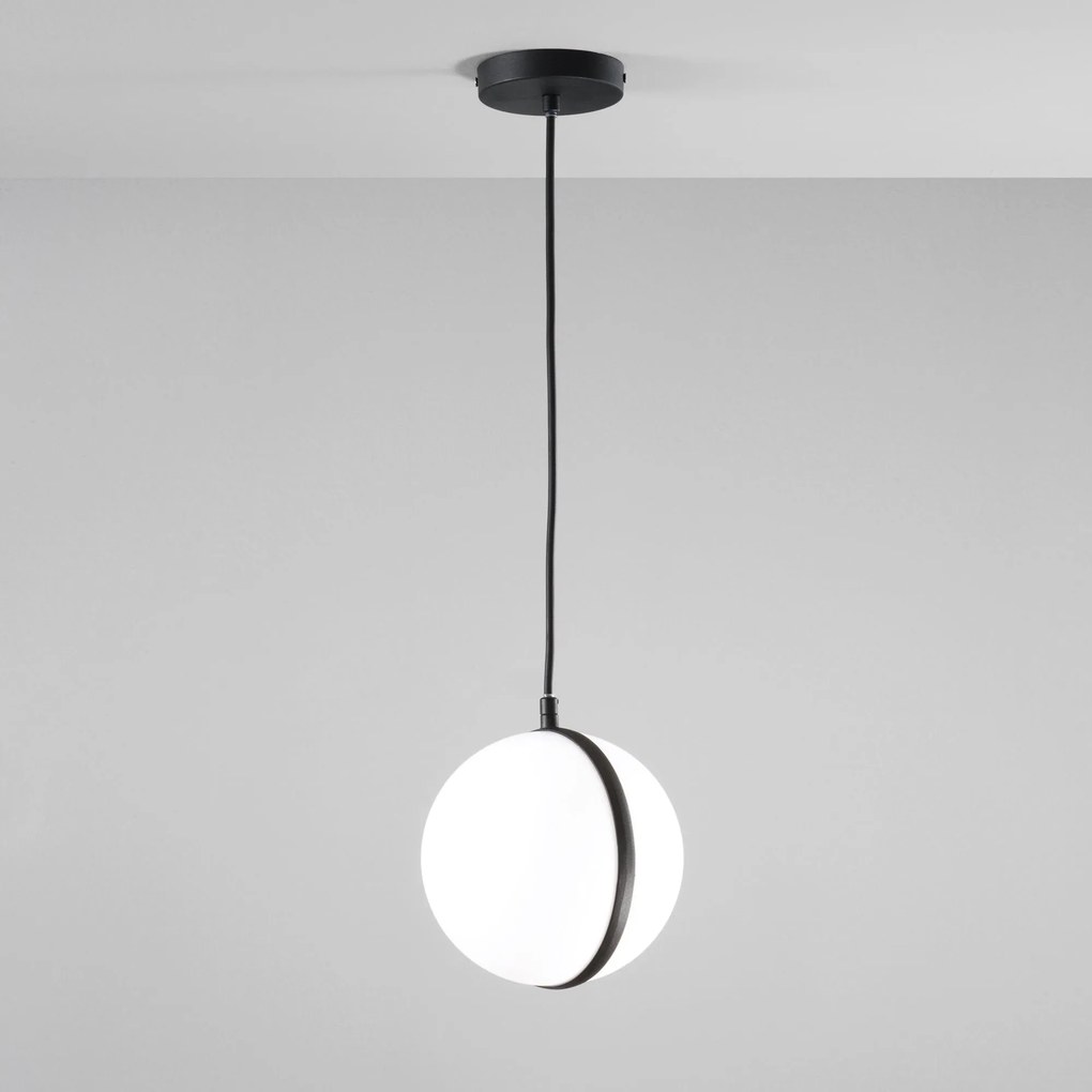 FAN LANT-ORBIT/S1 Závěsné venkovní svítidlo ORBIT černá, 1xE27, IP44, 20 x 130 cm - FANEUROPE